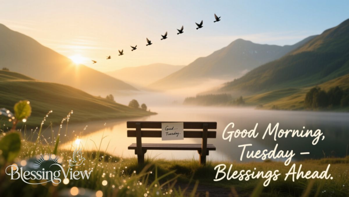 160+ Good Morning Tuesday Blessings Images And Quotes