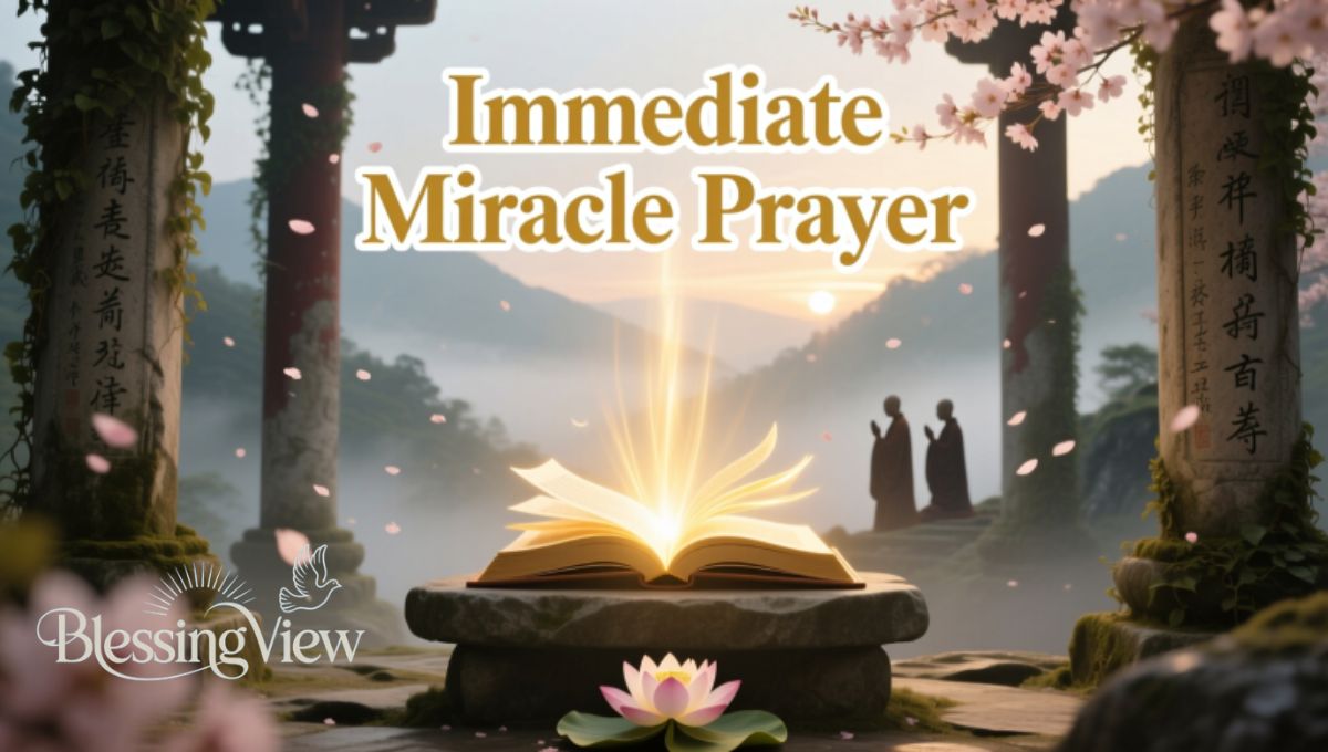 55+ Miracle Prayer That Works Immediately: Words That Shift Reality
