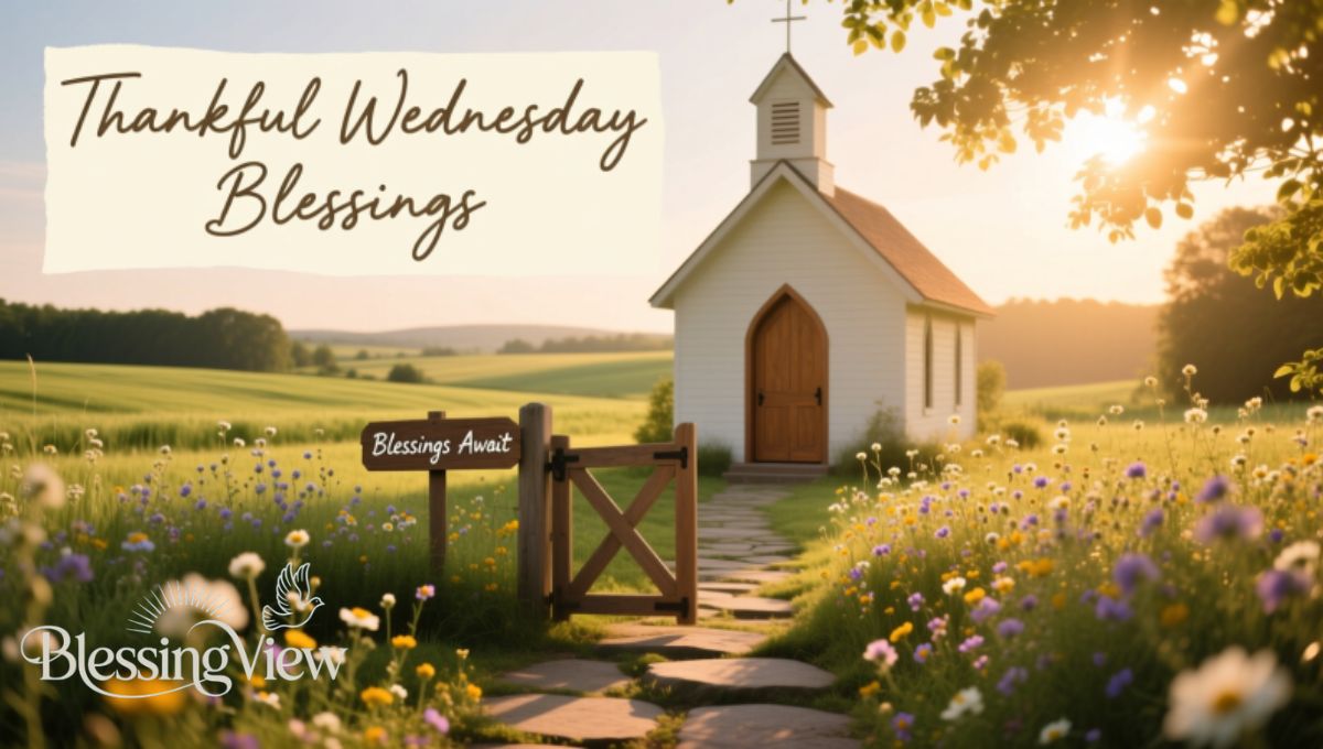 110+ Wednesday Blessings Images to Uplift Your Midweek