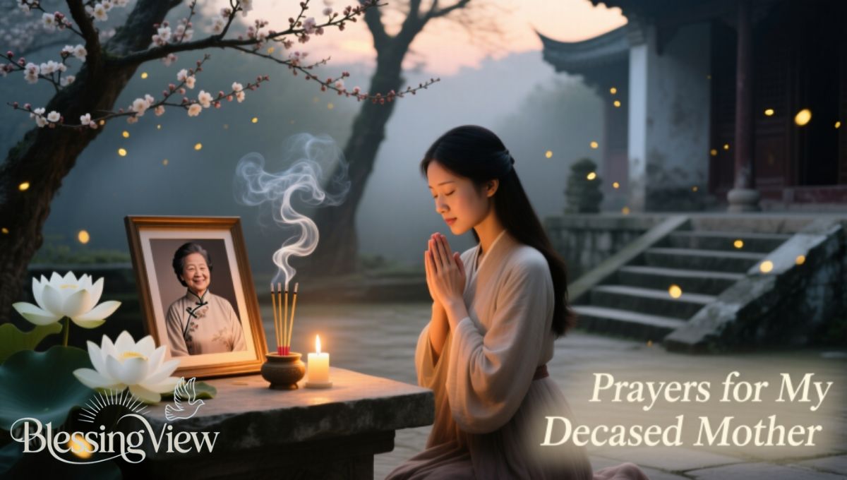 50 Heartfelt Prayers for My Deceased Mother