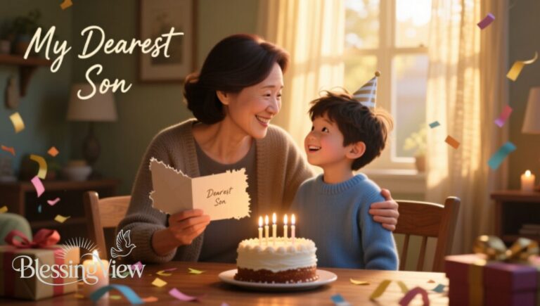 50 Powerful Birthday Prayers for My Son