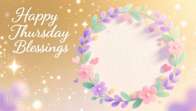 150+ Powerful Good Morning Thursday Blessings Images & Prayer